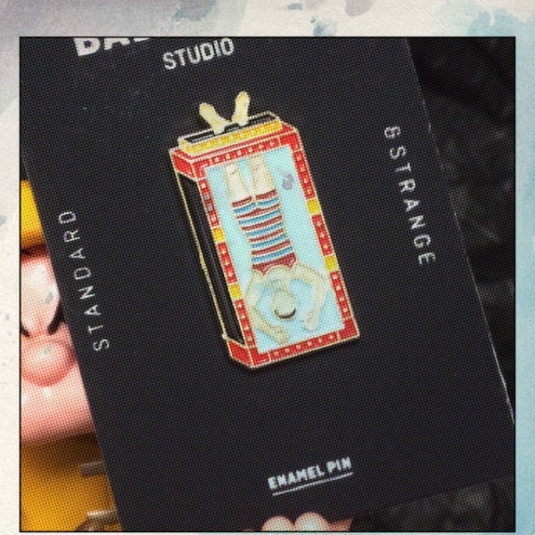Houdini Magic Soft Enamel Pin // Magician // Cute Pin // Pins // Enamel ...