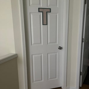 Rattan Letter Rattan Initial Rattan Nursery Decor Boho - Etsy