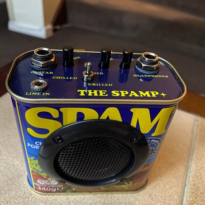 THE SPAMP PLUS Guitar Practice Amplifier and Distortion Effect With ...