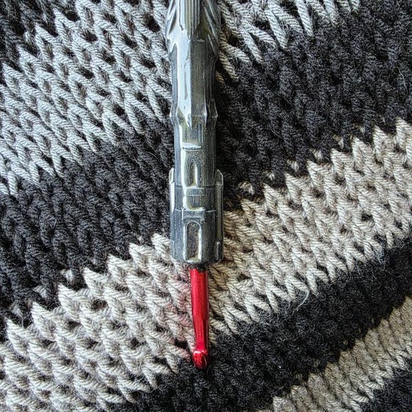Ergonomic Crochet Hook, Halloween Crochet Hook, Nerdy Crochet Hook, Fall Pumpkins, Pumpkin ...
