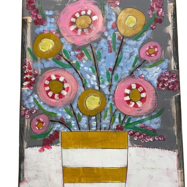 Mr. Bojangles - Original Folk Art Wall Hanging - Etsy