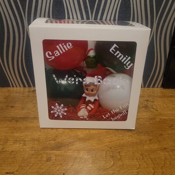 Personalised Elf Arrival | Elf Kit | Elf Arrival | Elf Arrival Box ...