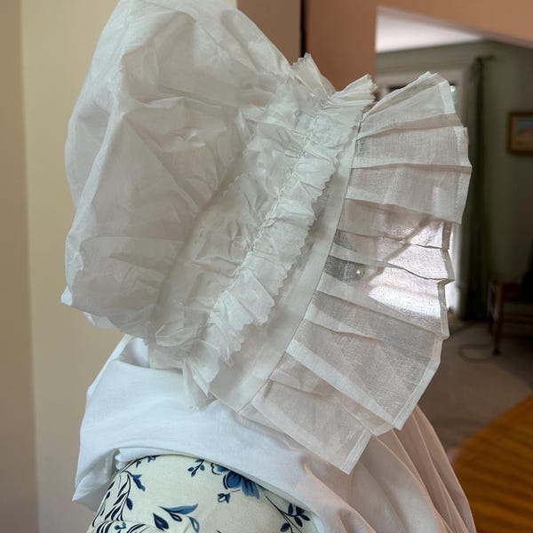 1800-1825 Chemisette Sewing Pattern- Regency Era Chemisette With 3 ...