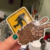 Bigfoot Sticker Set, Choose Your Quantity and Designs - Etsy