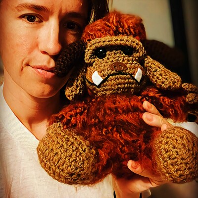 MADE TO ORDER Large or Small Ludo From the Labyrinth Plush Crochet ...