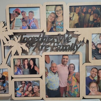 Large Picture Frame Collage Big Photo Frame Family Tree Collage Custom ...