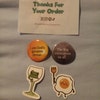 Weezer Pin Set 1.25 set of 2 - Etsy