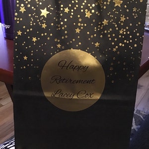 100 Custom Gold Foil Labels Custom Real Foil Label Gold Foil | Etsy