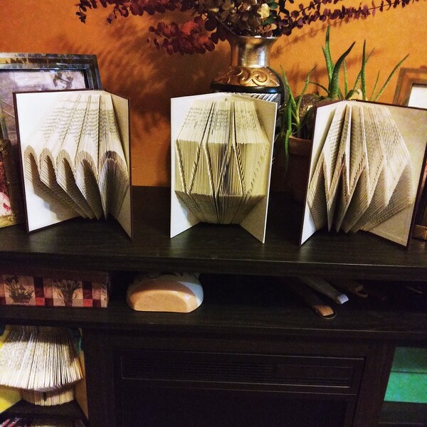 Geometric Book Folding 3-pattern Set No. 1: Arches, Triangles, & Zigzag ...