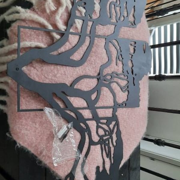 Metal Tree Wall Decor, Metal Acaciatree Wall Decor, Acacia Home Decor ...