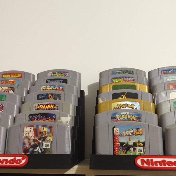 Nintendo NES 10 Cartridge Display Stand, 3D Printed - Etsy
