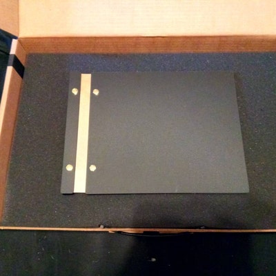 11x17 LANDSCAPE Matte Black Portfolio Acrylic Portfolio Landscape ...