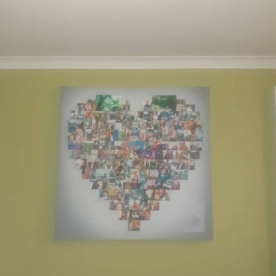 Photo Collage Canvas Print Custom Designed Very Large Extra Large ...