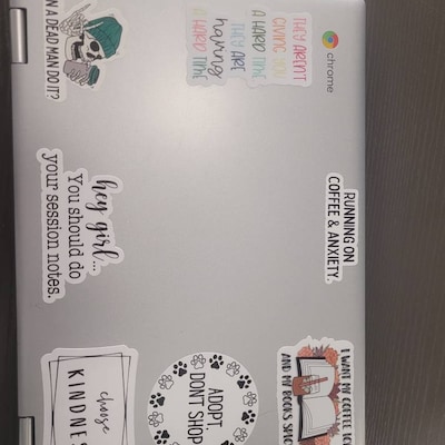 Blue Smiley Sticker, Blue Happy Face Sticker, Preppy Sticker, Water ...