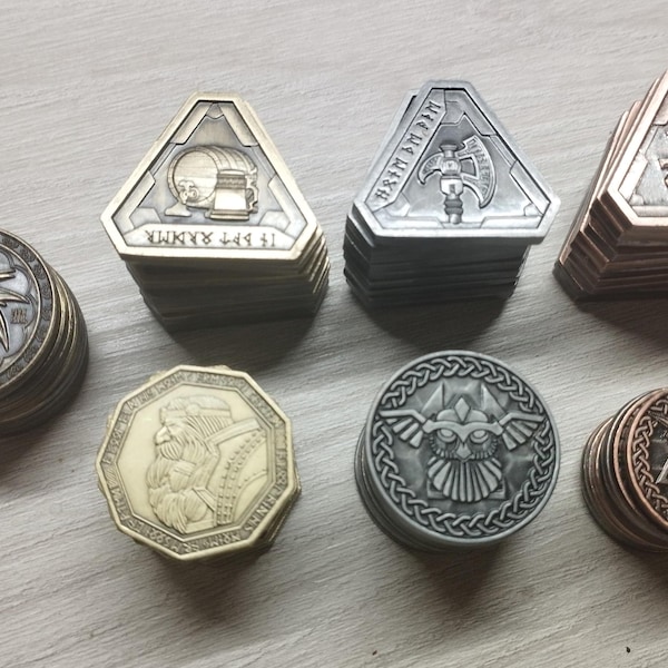Fantasy Coins - Dwarven Gold - Etsy