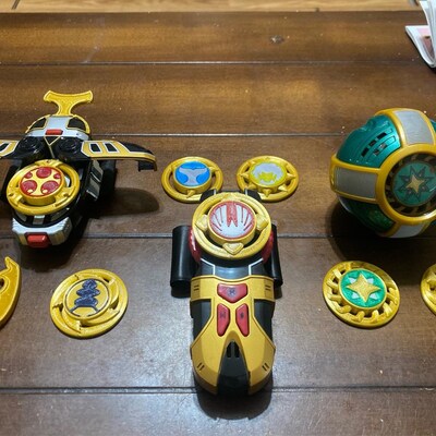 Ninja Storm Morpher Discs 3D Printed Power Rangers Ninja Storm ...