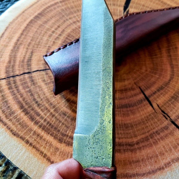 Viking Seax and Sheath Hand Forged Handmade - Etsy