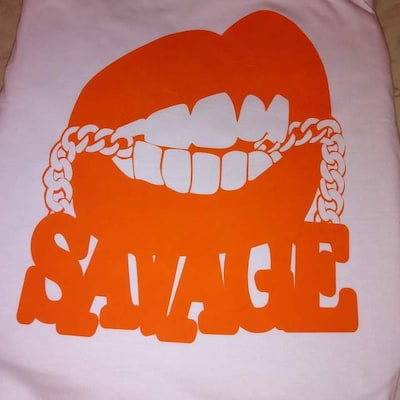 Savage SVG Savage Lips SVG - Etsy