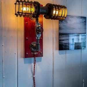 300W Rotary Dimmer Module for Steampunk Industrial Pipe Lamp 1/2 NPT ...