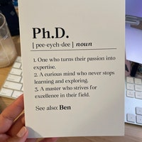 Personalized Otd Graduation Card, Custom Doctor of Occupational Therapy ...