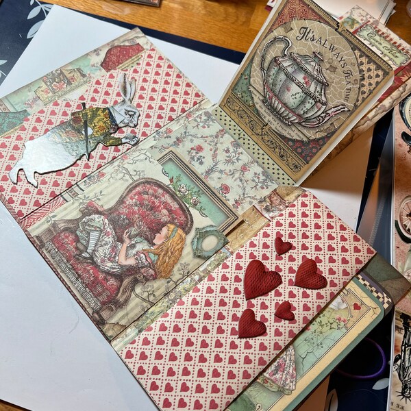 Garden House Accordion/concertina Book - Etsy