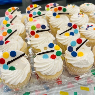 10-gingerbread Flower Power Cookie. These Cookies Are Decorated With ...