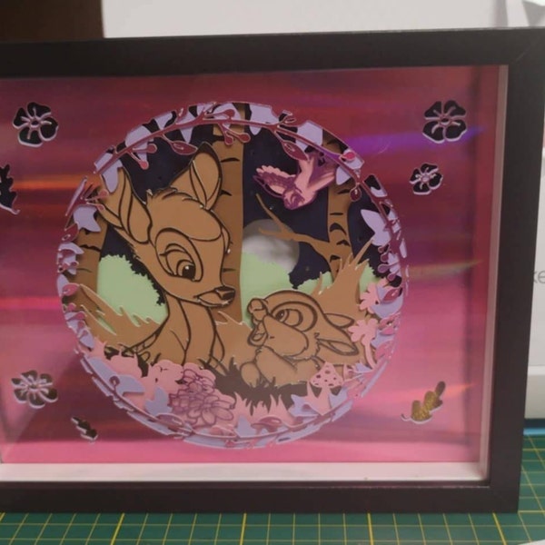 LIGHTBOX BAMBI PANPAN - Etsy France