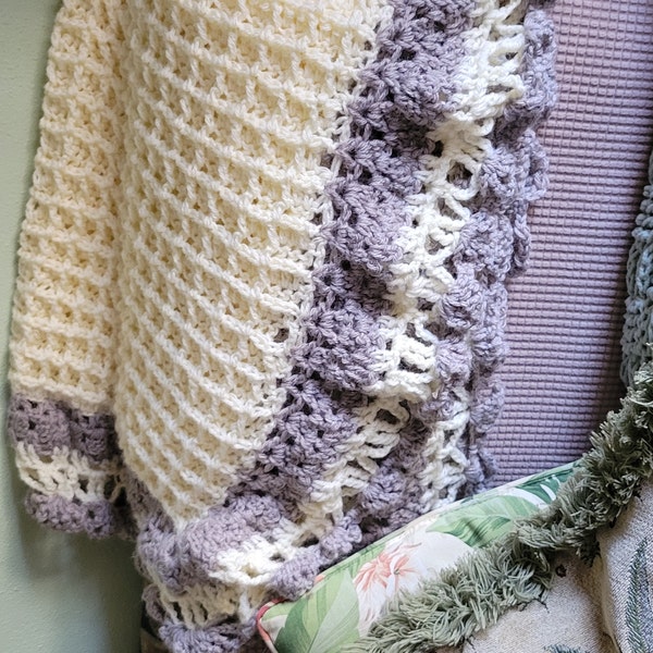 Crochet Pattern, for the Love of Granny Winter Set, Crochet Stocking Cap, Crochet Scarf Pattern ...