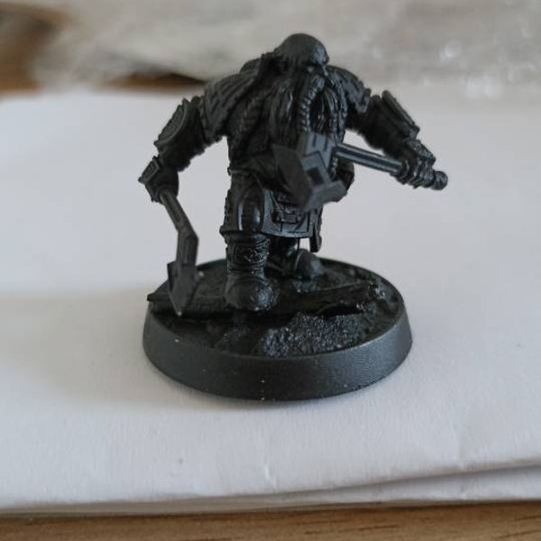 Db Dwarf Ukko Hakka Dwarf Cleric Miniature Dungeons and Dragons Mini ...