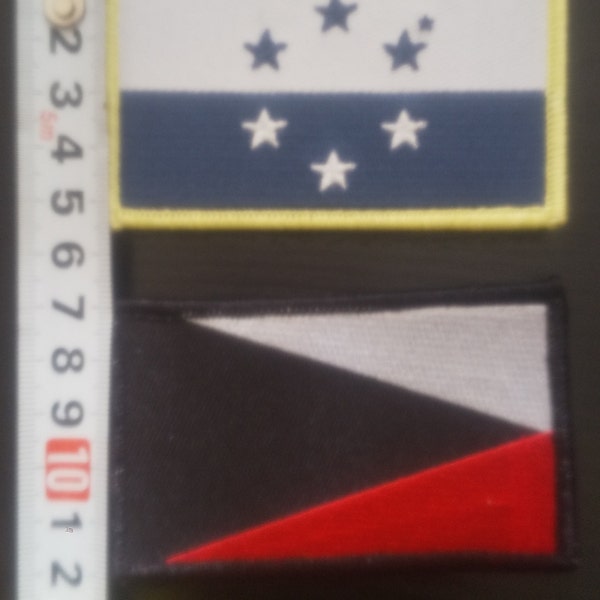 Ace Combat Inspired, Republic of Ustio Flag, Military Morale Patch ...
