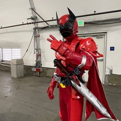 Leather Gloves for Power Rangers Cosplay/short Gauntlet/top - Etsy