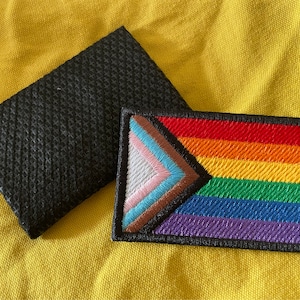 DID/OSDD Pride Flag Embroidered Patch System Dissociative Identity Hook ...