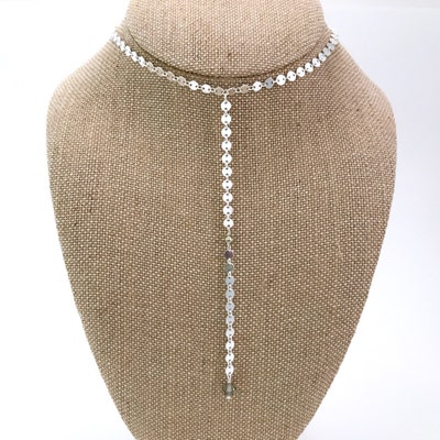 Sterling Silver 4mm Round Disc Chain 925 Sterling Silver Round Disc ...