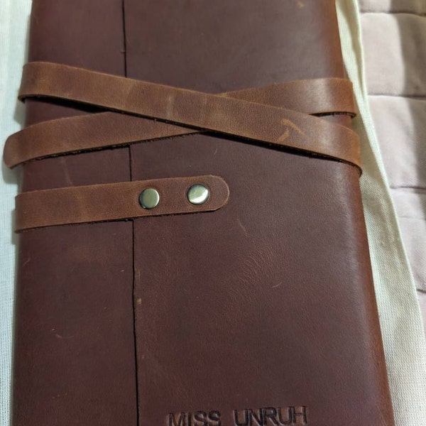 Leather Journal, Notebook Cover With Lined or Plain Notebook Included ...