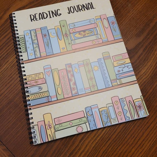 Reading Journal, the Perfect Journal for Readers, Track up to 50 Books ...