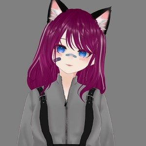 Custom 3D Vtuber Model Commission Full Body Rigging Virtual Youtuber ...
