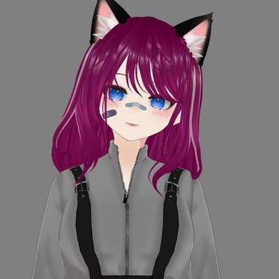 Custom 3D Vtuber Model Commission Full Body Rigging Virtual Youtuber ...