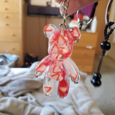 Yin and Yang Koi Fish Set / Koi Fish Keychain / Resin Keychain /best ...