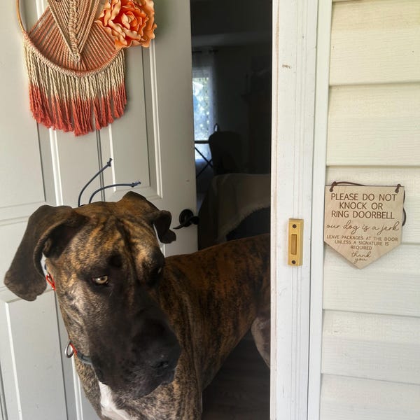 Please Do Not Knock or Ring Doorbell, Door Sign, Do Not Disturb Sign ...
