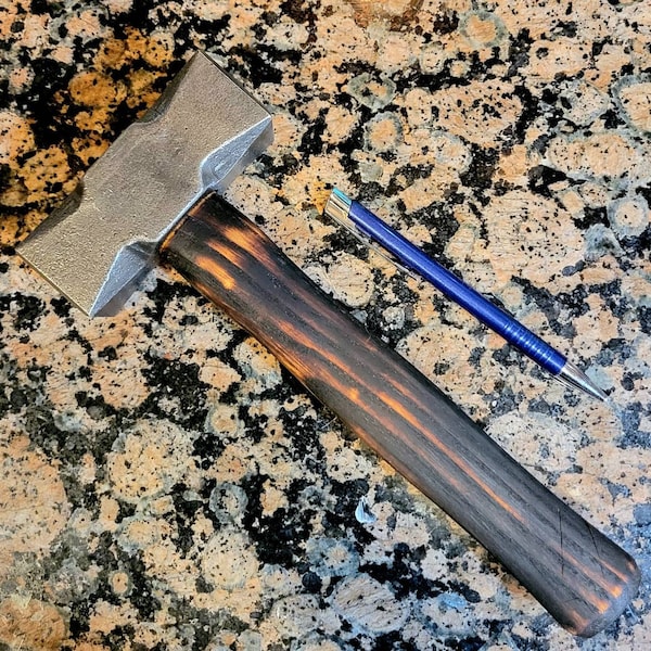 Stout 1 1/4 Blacksmith Square set Hammer ANVIL Forging Blade Knife ...
