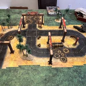 Gaslands Arena Gate & Wall Set - Etsy