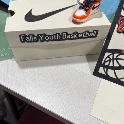 Mini Shoes Box Template, Mini Sneaker Box Template, Gift Box Template ...