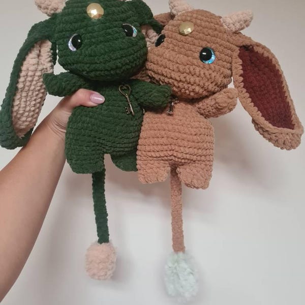 Forest Guardian Crochet Pattern: Amigurumi Monster (PDF Pattern) - Etsy