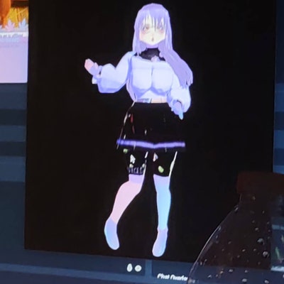 Vroid Long Pink Hair With Braid Hair Preset - Etsy