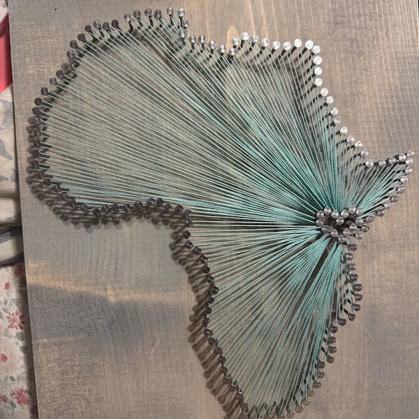 Guam String Art Sign, Guam Wall Art, Guam Nail Art Sign, Guam Map, Guam ...