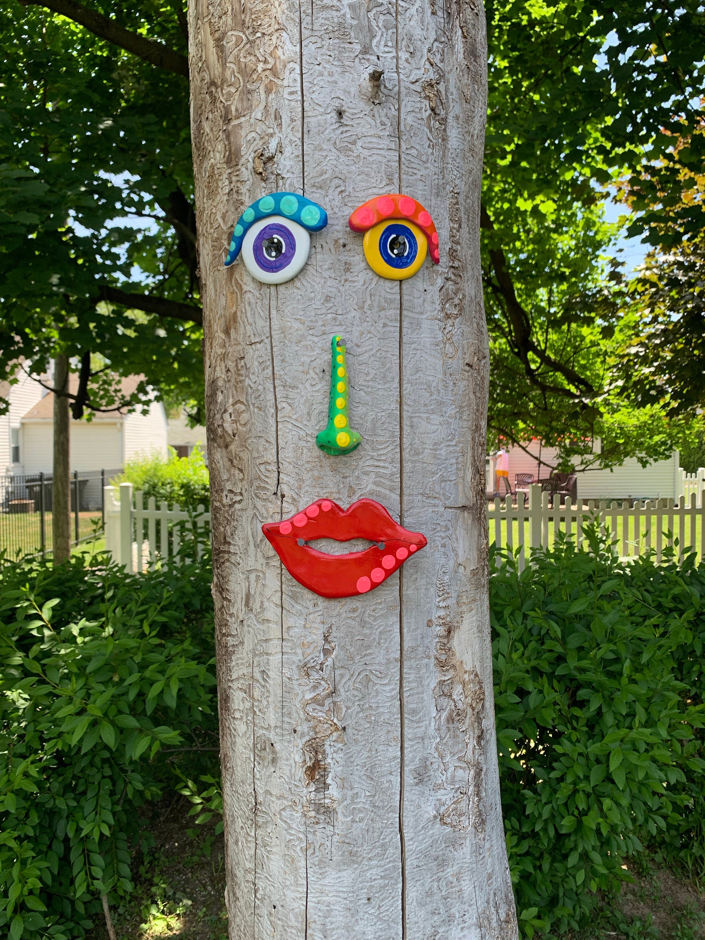 Tree FaceTree Decoration Gift Ideas,Garden Art Outdoor Decor Yard Art ...