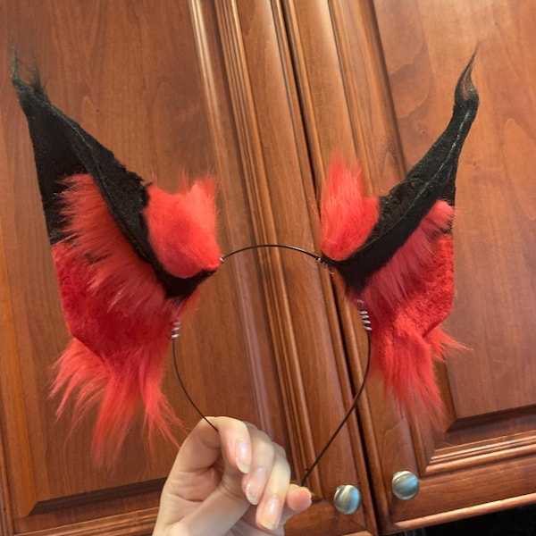 ZZZ Zenless Zone Zero Hoshimi Miyabi Cosplay Ears - Black Gray Fox Ears ...