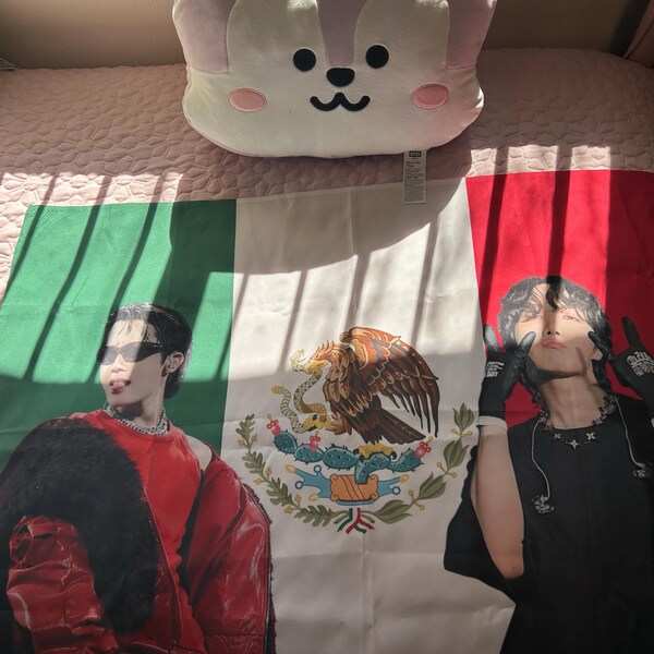 Seventeen Kim Mingyu American Flag Banner, SVT Mingyu Flag Tapestry ...