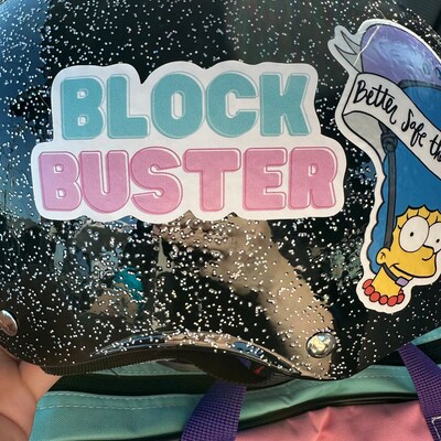 Custom Derby Name Sticker With Personalized Graphic Helmet Decal Roller ...