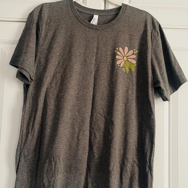 Retro Pressed Flowers Vintage Wildflowers Cottagecore Shirt Botanical ...